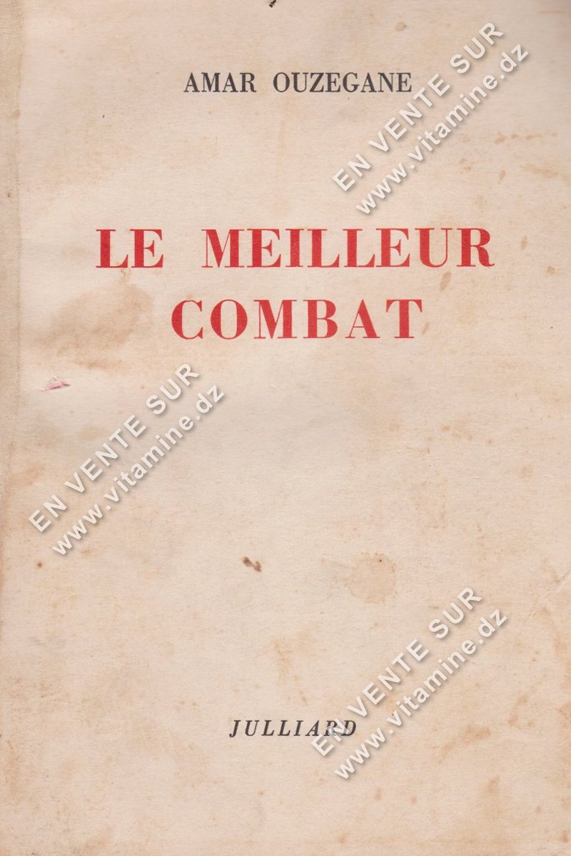 AMAR OUZEGANE - LE MEILLEUR COMBAT